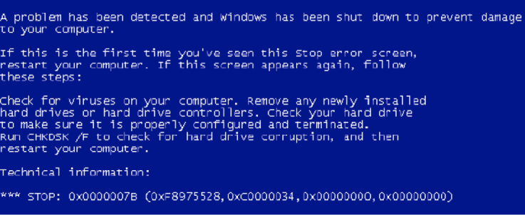 Suggestions to avoid Blue Screen of Death while configuring ...